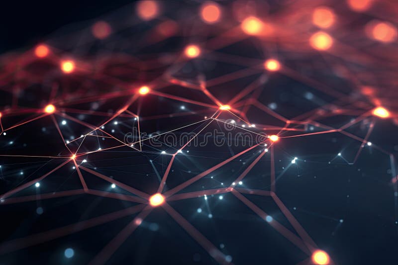 Clean and Minimalistic Background with Abstract Circuitry Paths and ...