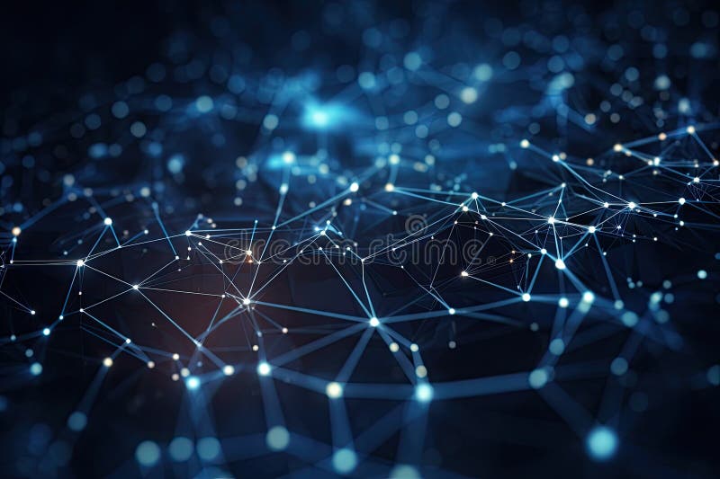 Clean and Minimalistic Background with Abstract Circuitry Paths and ...