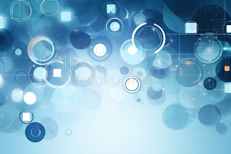 Clean and Minimalistic Background with Translucent Screens and Abstract ...