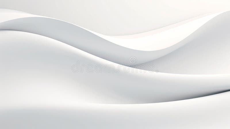 Clean and Minimalistic White Abstract Design Stock Illustration ...