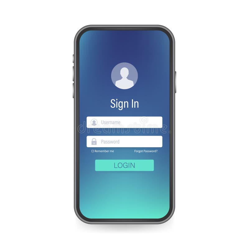 Login Form Page. Website Ui Vector Elements Stock Vector - Illustration ... Login Form Page. Website Ui Vector Elements Stock Vector - Illustration ...
