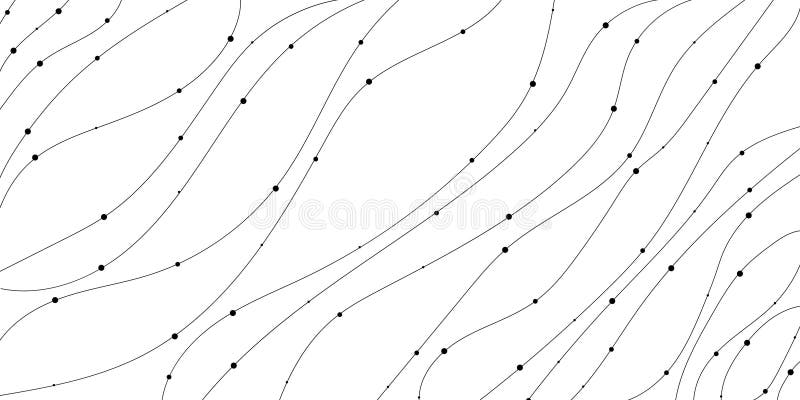 A Clean and Modern Abstract Background Featuring a Series of Wavy Lines ...