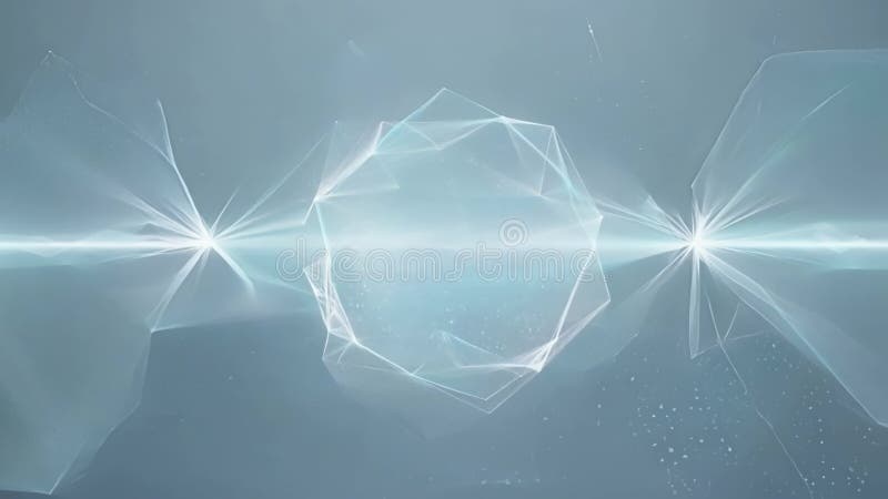 Clean and Modern Abstract Loop with Subtle Particle Effects and a ...