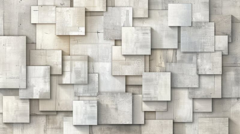 Clean and Modern Abstract Squares, Neutral Tones and Understated ...