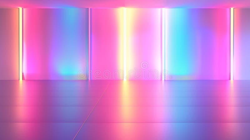 A Clean, Modern Backdrop with a Splash of Colors, Ideal for Shopping ...