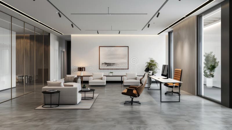 Clean, Modern Design Featuring Plenty of Room for Text. Stock ...