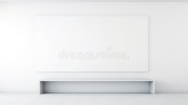 Clean Modern Empty Background Stock Illustration - Illustration of ...
