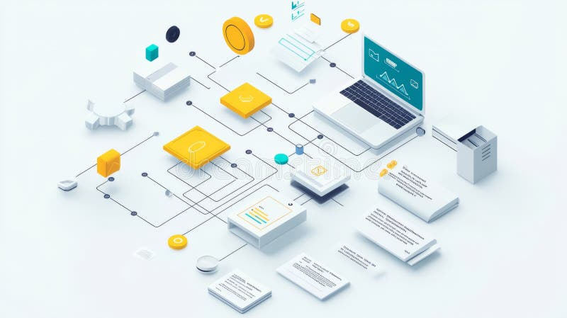 Output Process Steps Stock Illustrations – 134 Output Process Steps ...