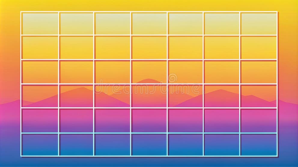 Clean and Modern Grid System for Seamless UIUX Design a Thin Line ...