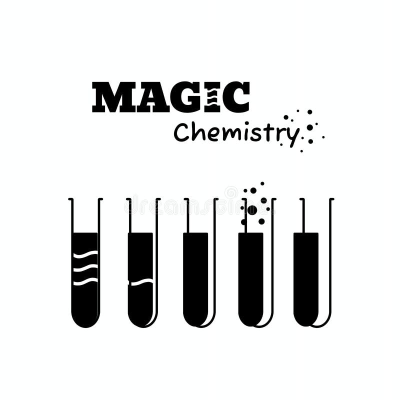 A Clean and Modern Illustration Poster Featuring Laboratory Elements is ...