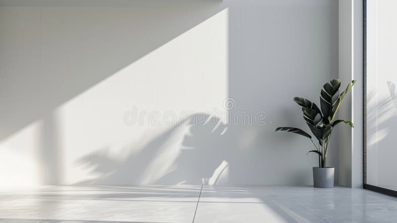 Clean and Modern Interior Design with Empty Areas Perfect for Your Text ...