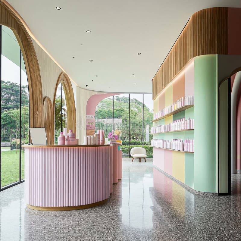 Clean Modern Layout, Tall Ceilings, and Great Lighting in Retail Stores ...