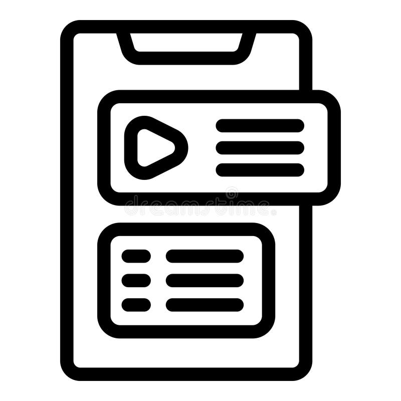 Video Platform Stock Illustrations – 13,505 Video Platform Stock ...