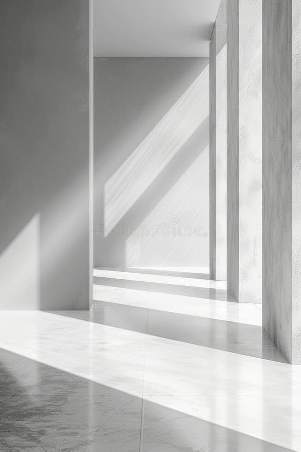 Clean and Modern Urban Map Illustration with a White Background Stock ...