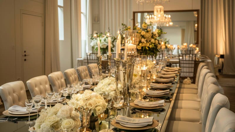 Clean and Modern Party Design Exudes Timeless Appeal Stock Illustration ...