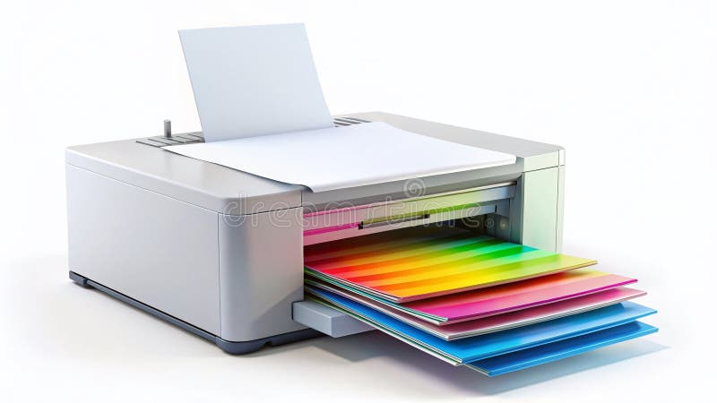 Clean and Modern Printer Paper Stack Mockup a Versatile 3D Render for ...