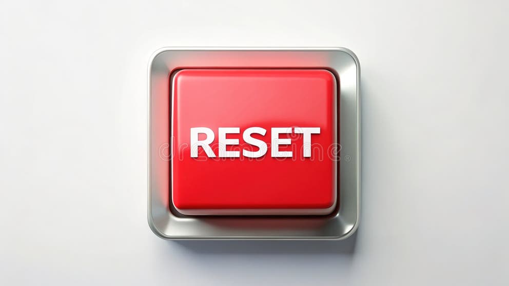 Clean and Modern Square Reset Button Design a HighQuality UI Element ...