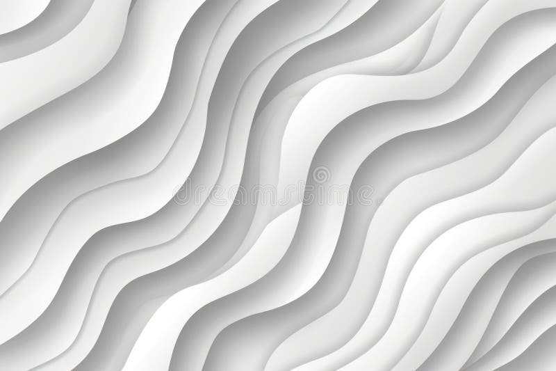 A Clean and Modern White Background with Abstract Wavy Lines. Perfect ...