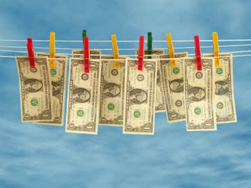 Clean money stock photo. Image of bills, concept, bank - 124182