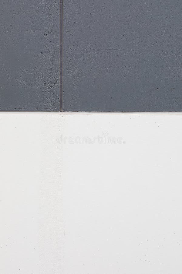 Clean New Building Wall Exterior Black and White Line Stock Image ...