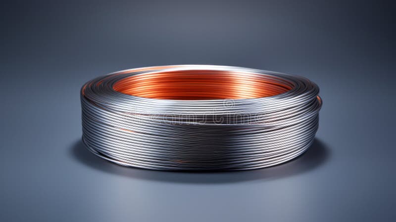 Clean New Steel Cable Steel Wire or Steel Rope. Twisted Metal Cable ...
