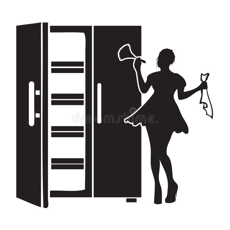 Clean Out Your Refrigerator Stock Vector - Illustration of refrigerator ...