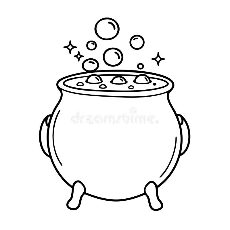 Outline Cauldron Stock Illustrations – 6,048 Outline Cauldron Stock ...