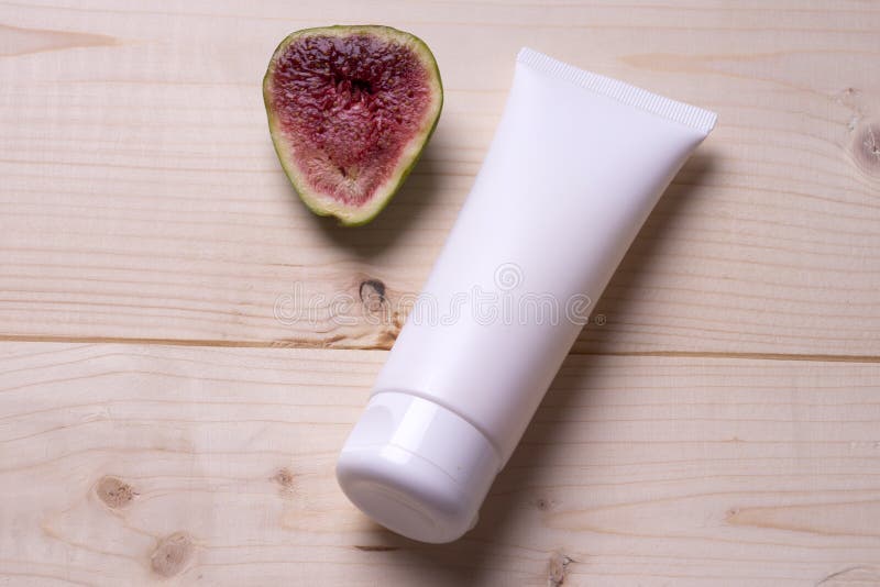 Clean Packaging of Hand or Face Cream Stock Photo - Image of closeup ...