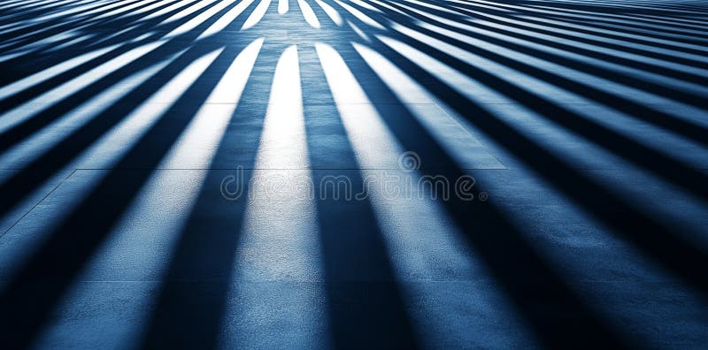 Clean, Parallel Lines Form Gentle Shadows on a Flat Base, Suitable for ...