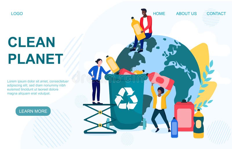 Clean planet stock illustration. Illustration of environment - 4451613