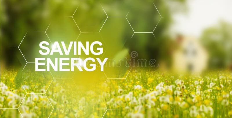 Ecosystem Safe Environment and Energy Saving Stock Photo - Image of ...
