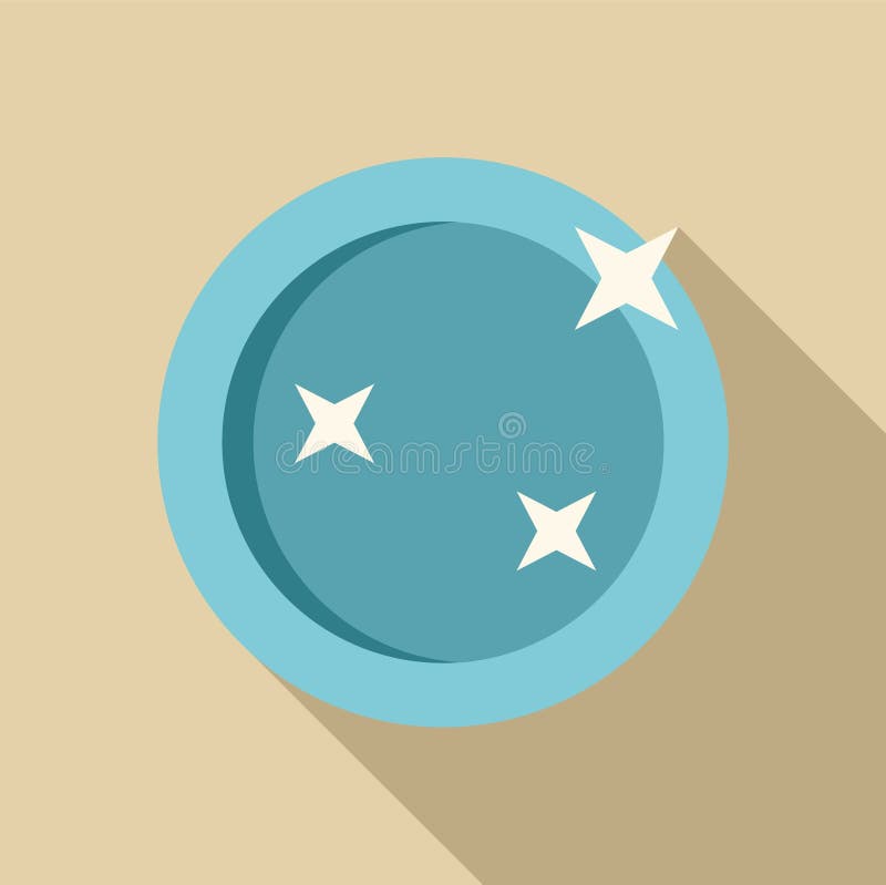 Clean Plate Sparkling with Stars Symbolizing Cleanliness Stock Vector ...