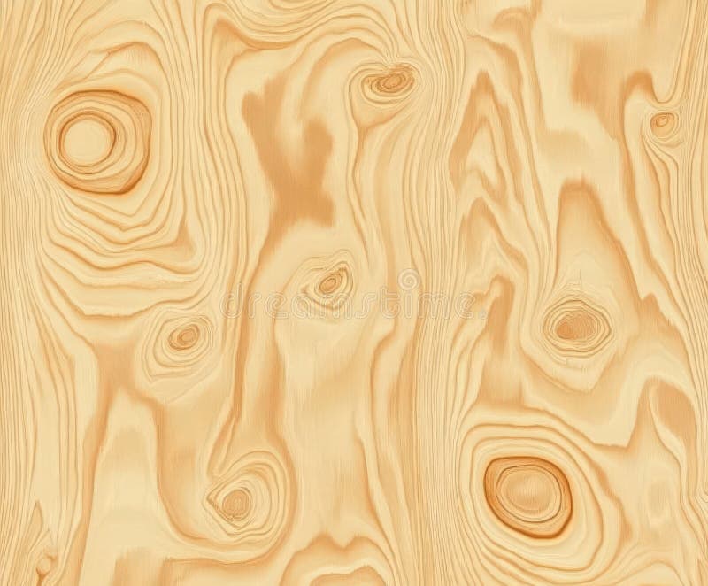 Clean Plywood Texture with Distinct Grain Patterns Stock Illustration ...