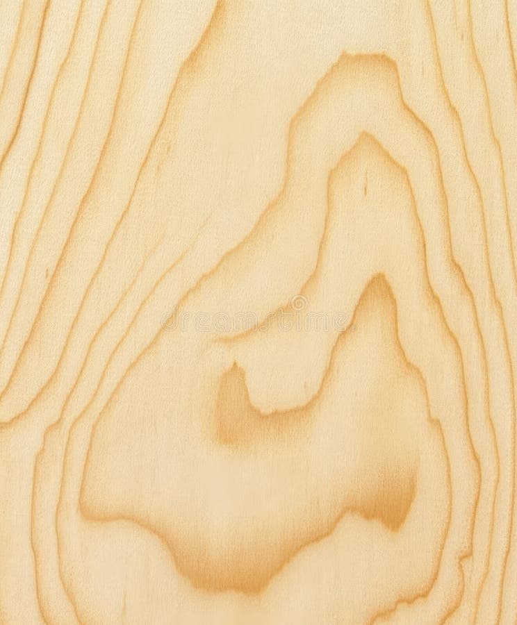 Clean Plywood Texture with Smooth Grain Pattern Illuminated by Soft ...