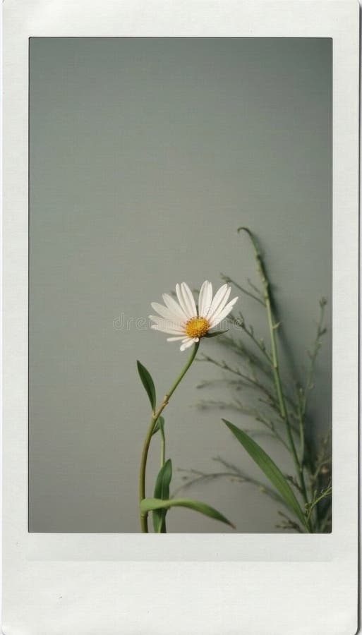 Clean Polaroid Portrait Frame with Subtle Drop Shadow , Overlay ...