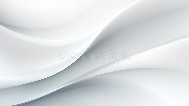 Clean and Polished White Abstract Design Stock Illustration ...