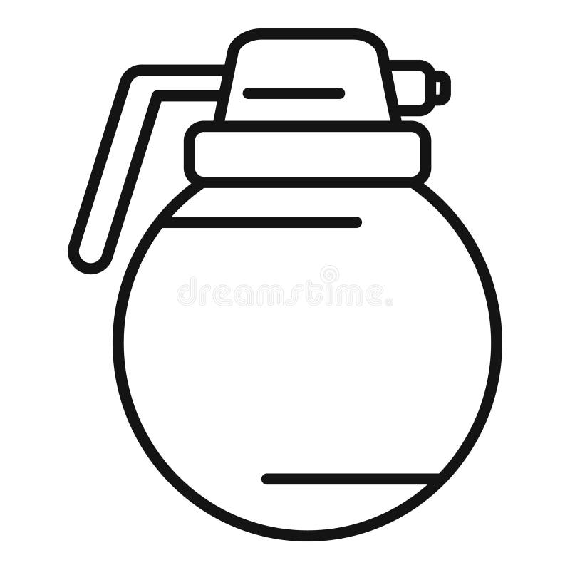 Clean Powder Paint Icon Outline Vector. Hand Wash Stock Vector ...