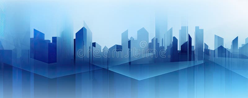 Clean and Professional Business Backdrop with a Gradient of Blue Tones ...