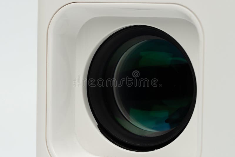Clean projector lens stock photo. Image of condition - 376225204