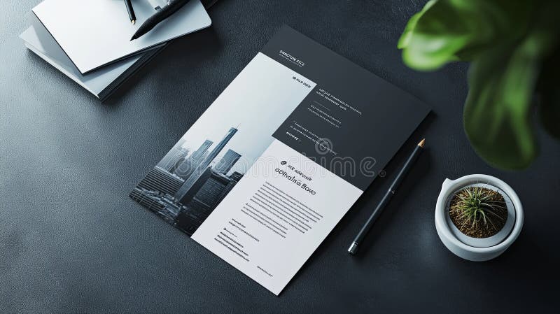 Clean Promotional Flyer Corporate Event Modern Fonts Sleek Visuals ...