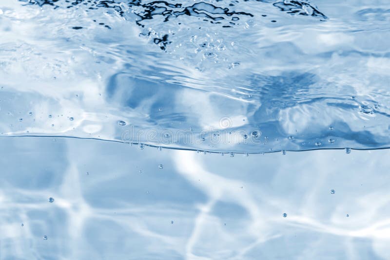 Clean Pure Drinking Water Surface Stock Image - Image of tank, purity ...