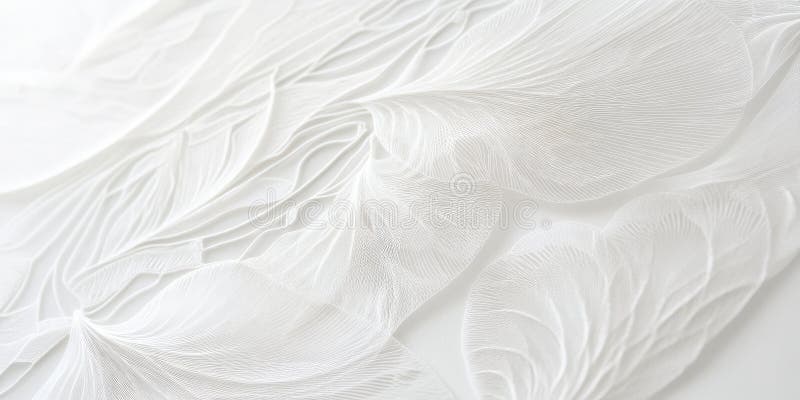 A Clean, Pure White Background with Delicate Abstract Patterns ...