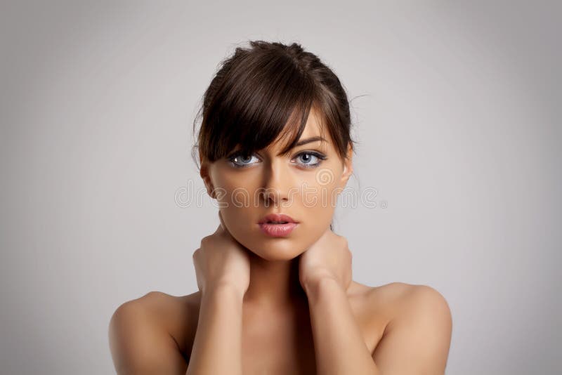 Clean purity skin stock photo. Image of head, people - 14622124