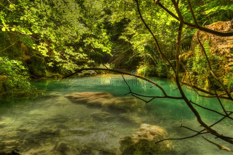 Clean river stock image. Image of background, landscape - 53203989