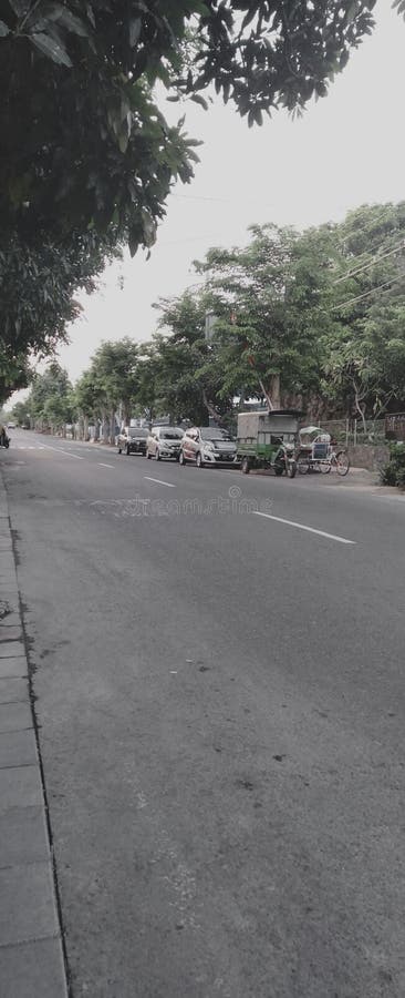 Clean Road at Banyuwangi City Stock Photo - Image of street, asphalt ...