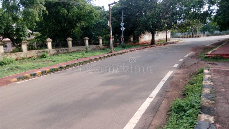 Clean road stock photo. Image of wonderful, natural, clean - 73054636