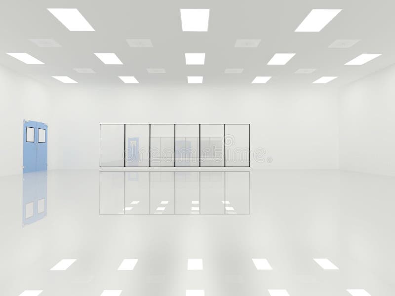 Clean room stock photo. Image of inside, light, biomedicine - 36142076