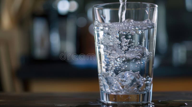 Clean and Safe Chlorinated Water for Drinking and daily Use. Stock ...