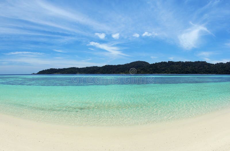 Clean sea stock image. Image of background, scenic, relax - 32433251