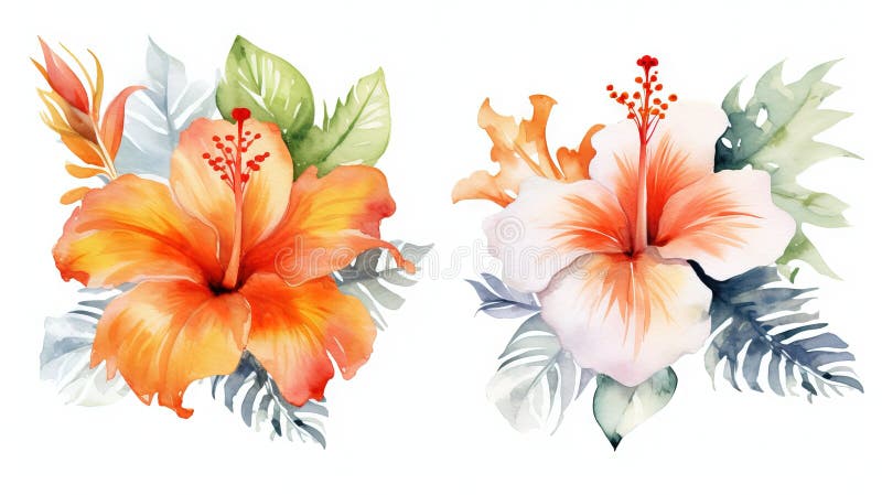 Clean and Sharp Lines on White Watercolor Background Stock Illustration ...